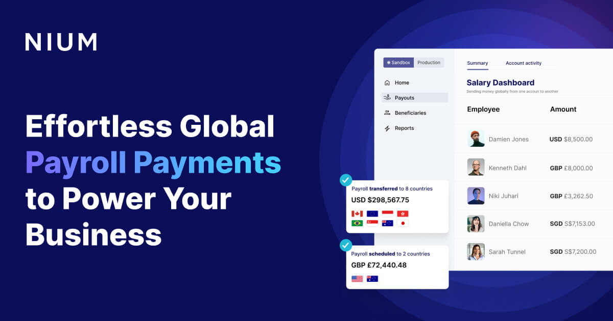 Global Payroll Payments Solutions To Power Borderless Business | Nium