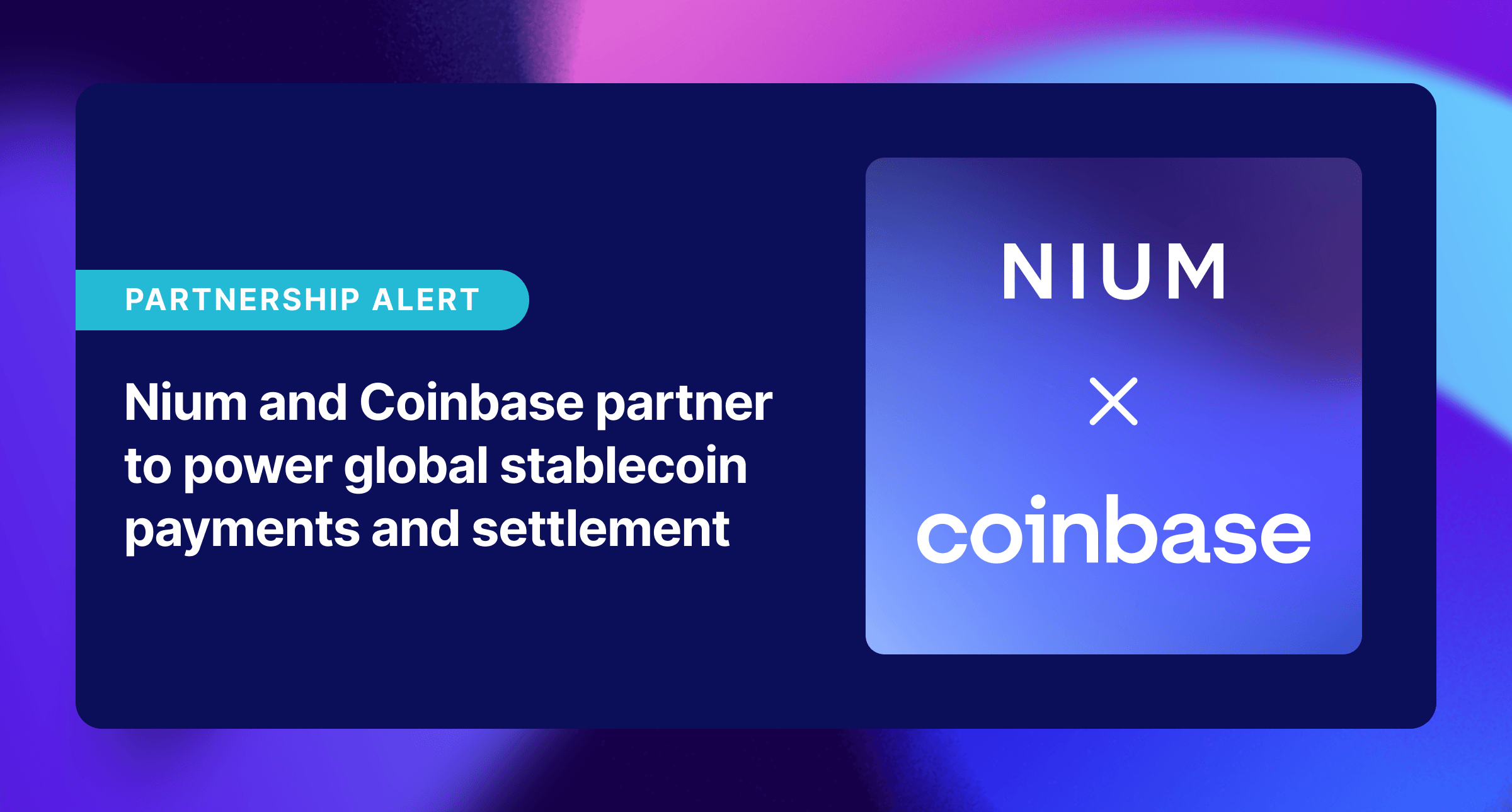 Nium & Coinbase Partner for Global USDC Stablecoin Payments